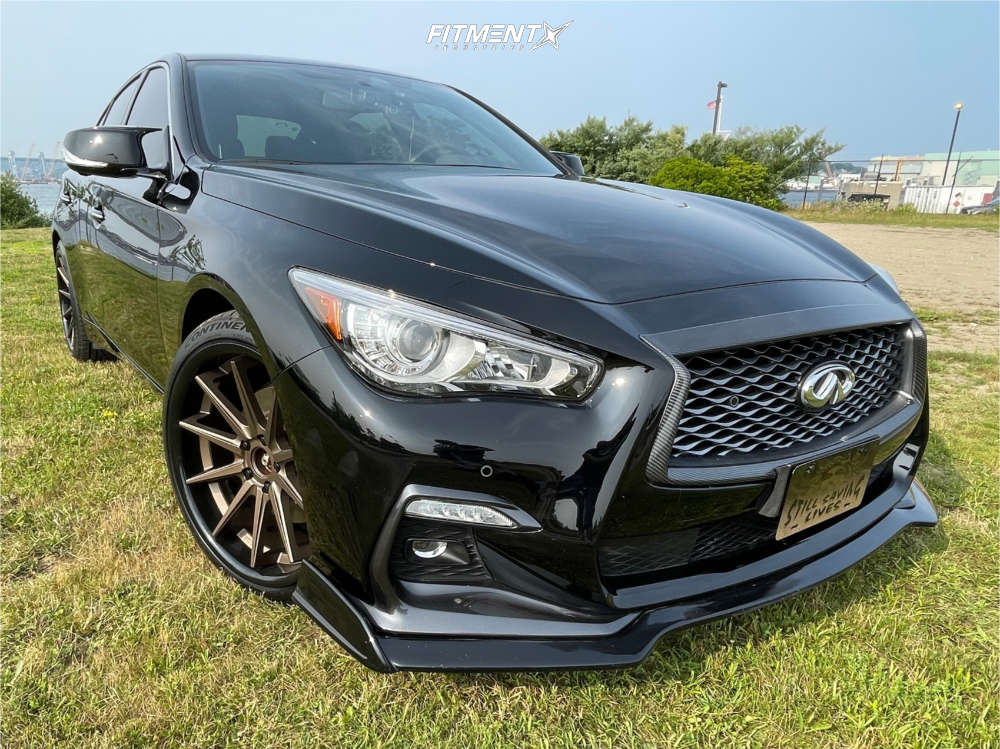 2021 INFINITI Q50 Sensory with 20x10.5 Ferrada Fr4 and Centennial ...