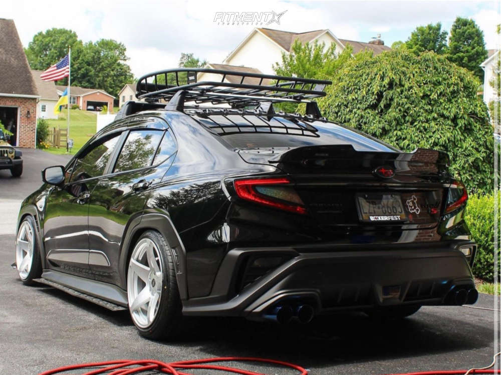 2022 Subaru WRX Base with 18x9.5 Heritage Imola Monoc and Vercelli ...