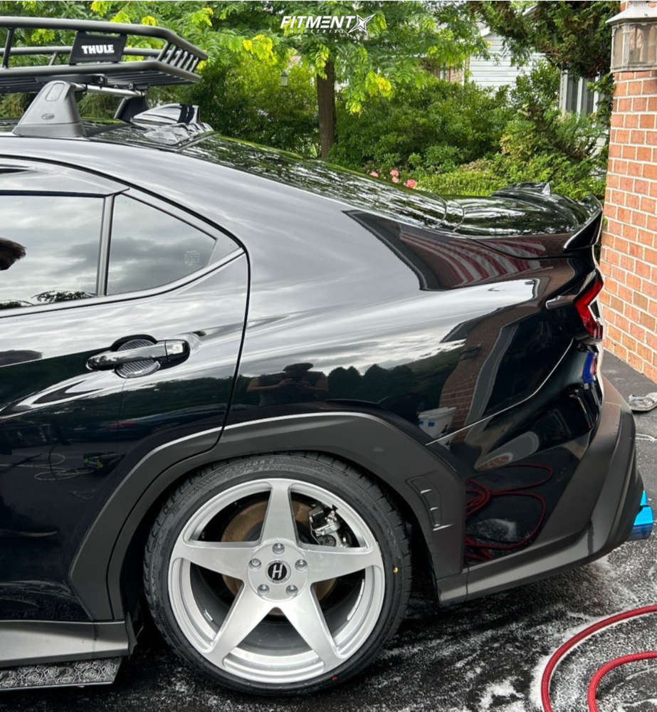 2022 Subaru WRX Base with 18x9.5 Heritage Imola Monoc and Vercelli ...