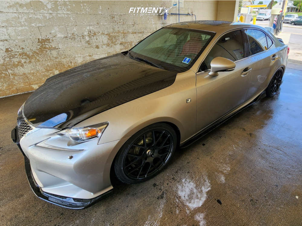 2014 Lexus IS350 F Sport with 18x8.5 Enkei Raijin and Nitto 235x40 on ...