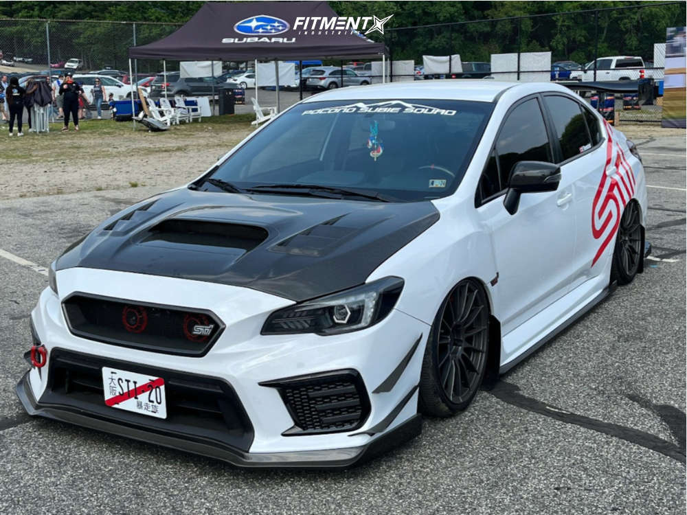 2020 Subaru WRX STI Limited with 18x9 Enkei Rs05-rr and Achilles 285x45 ...