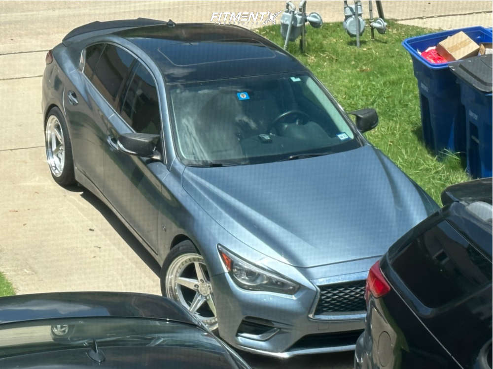 2016 INFINITI Q50 Premium with 19x9.5 Aodhan Ds05 and Vercelli 245x40 ...