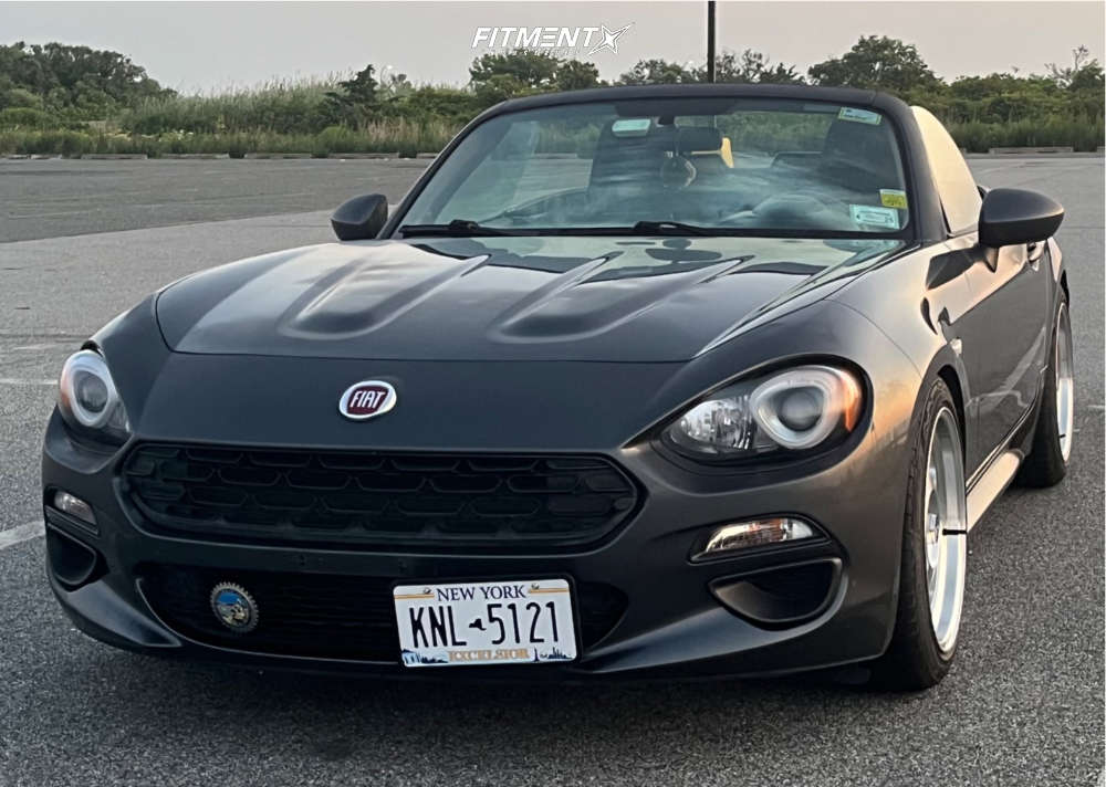 2017 Fiat 124 Spider Classica with 17x8 JNC Jnc034 and Arroyo 215x45 on ...