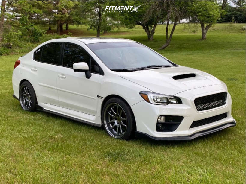 2015 Subaru WRX Limited with 18x9.5 Aodhan Ds02 and Vercelli 245x40 on ...