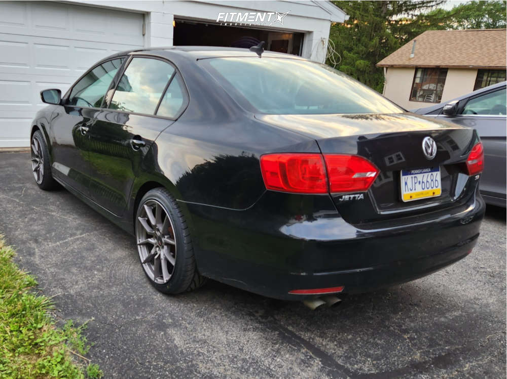 2014 Volkswagen Jetta SE with 18x8.5 Option Lab R716 and Nitto 255x40 ...