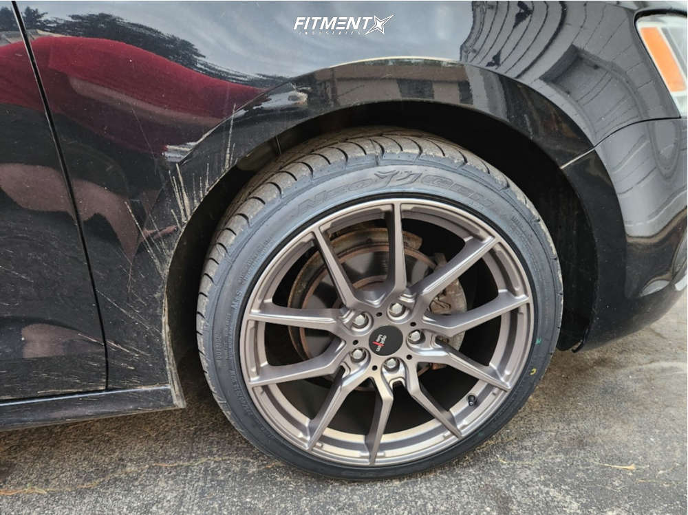 2014 Volkswagen Jetta SE with 18x8.5 Option Lab R716 and Nitto 255x40 ...