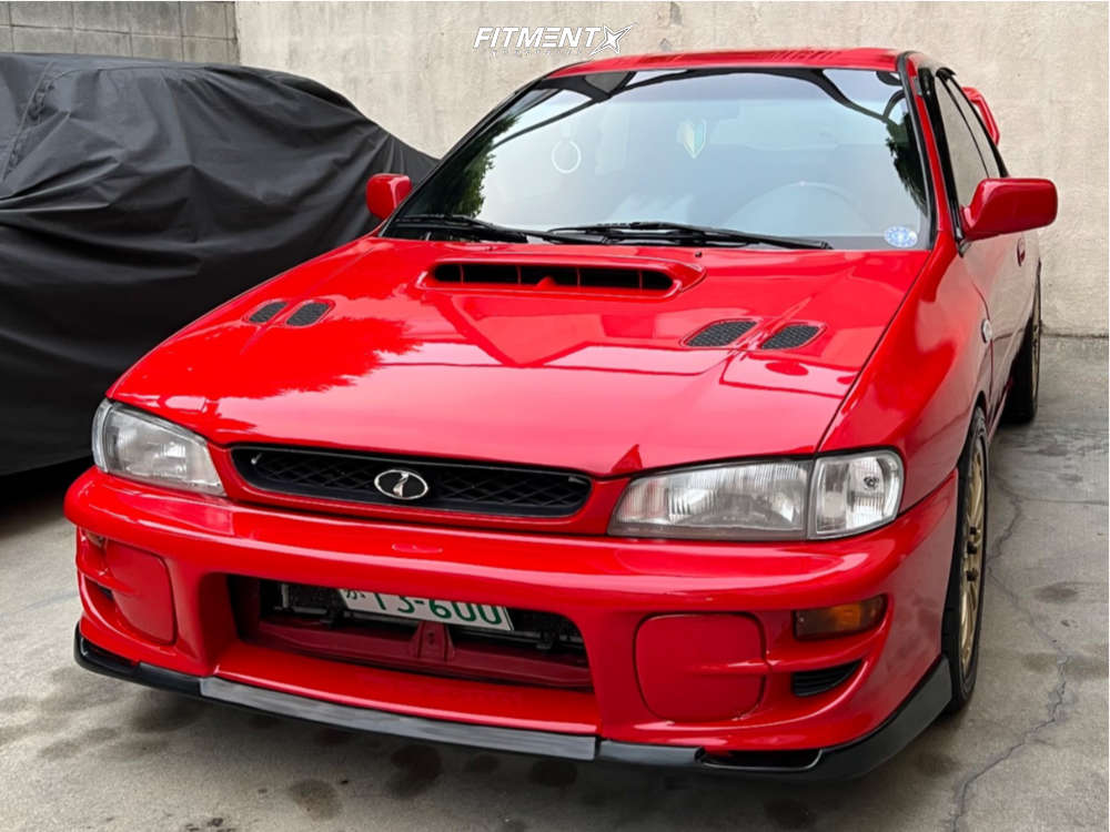 1995 Subaru Impreza L 4x4 with 17x7.5 OZ Racing Superturismo Gt and ...
