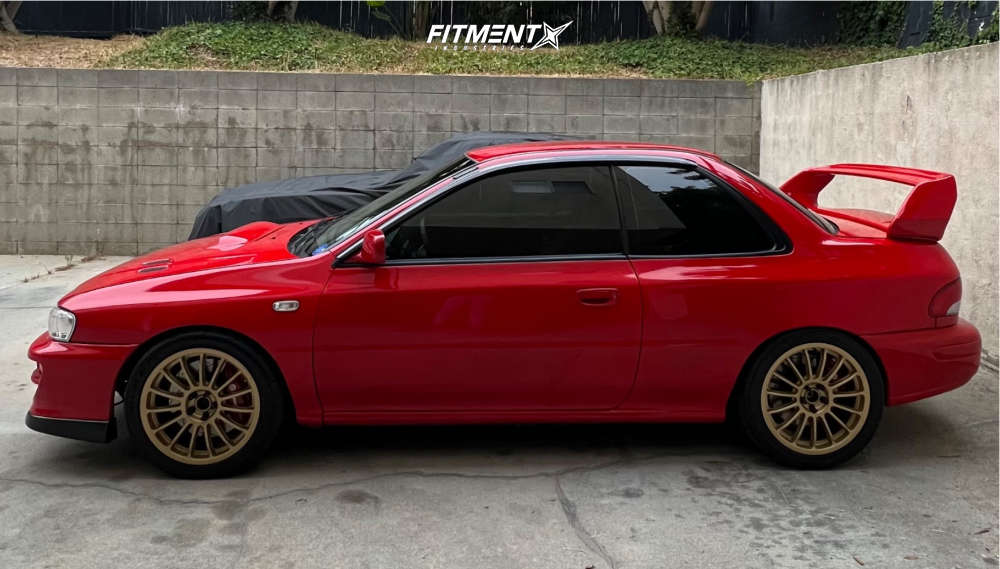 1995 Subaru Impreza L 4x4 with 17x7.5 OZ Racing Superturismo Gt and ...