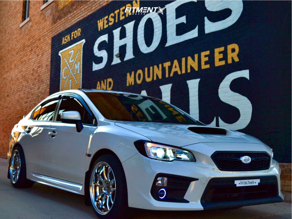 2020 Subaru WRX Premium with 18x9.5 Aodhan Ds02 and Nitto 235x40 on ...