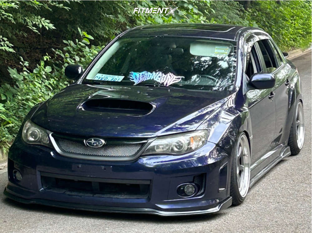 2011 Subaru Impreza WRX with 18x9.5 Kansei Roku and Sailun 225x40 on ...