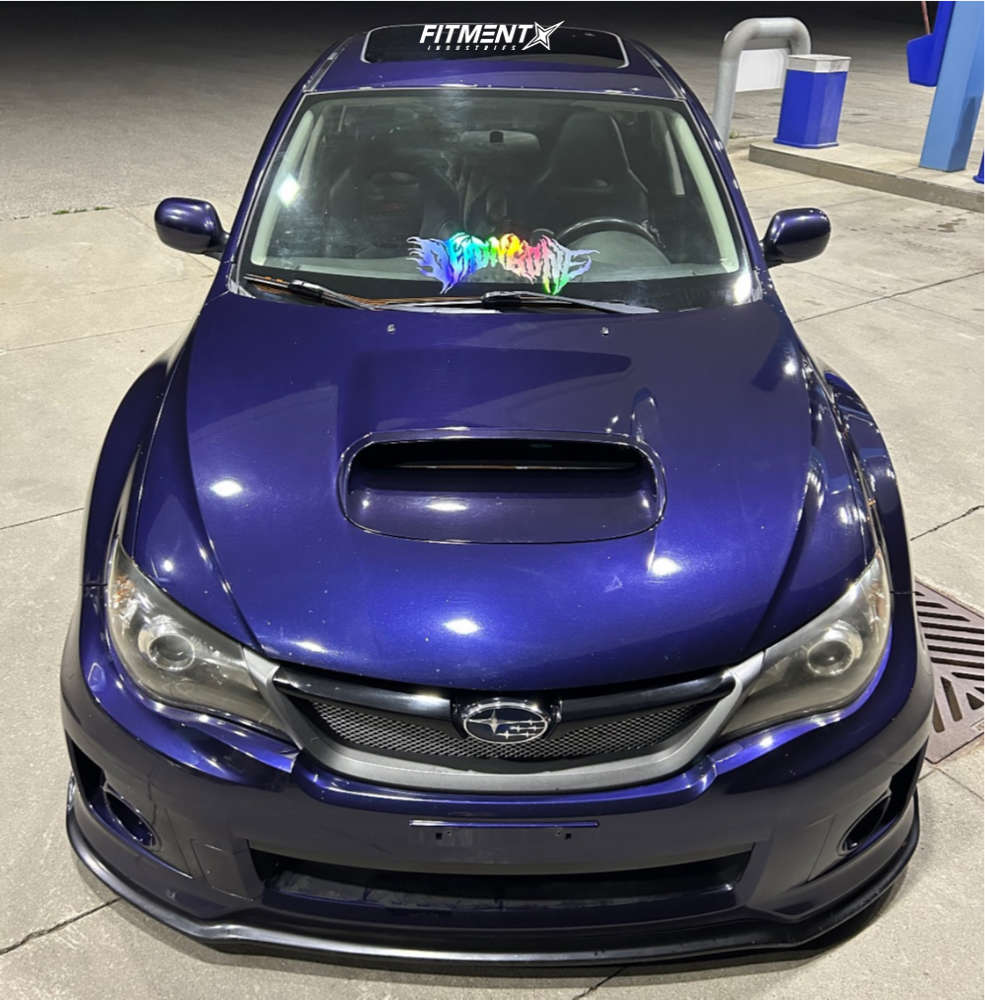 2011 Subaru Impreza WRX with 18x9.5 Kansei Roku and Sailun 225x40 on ...
