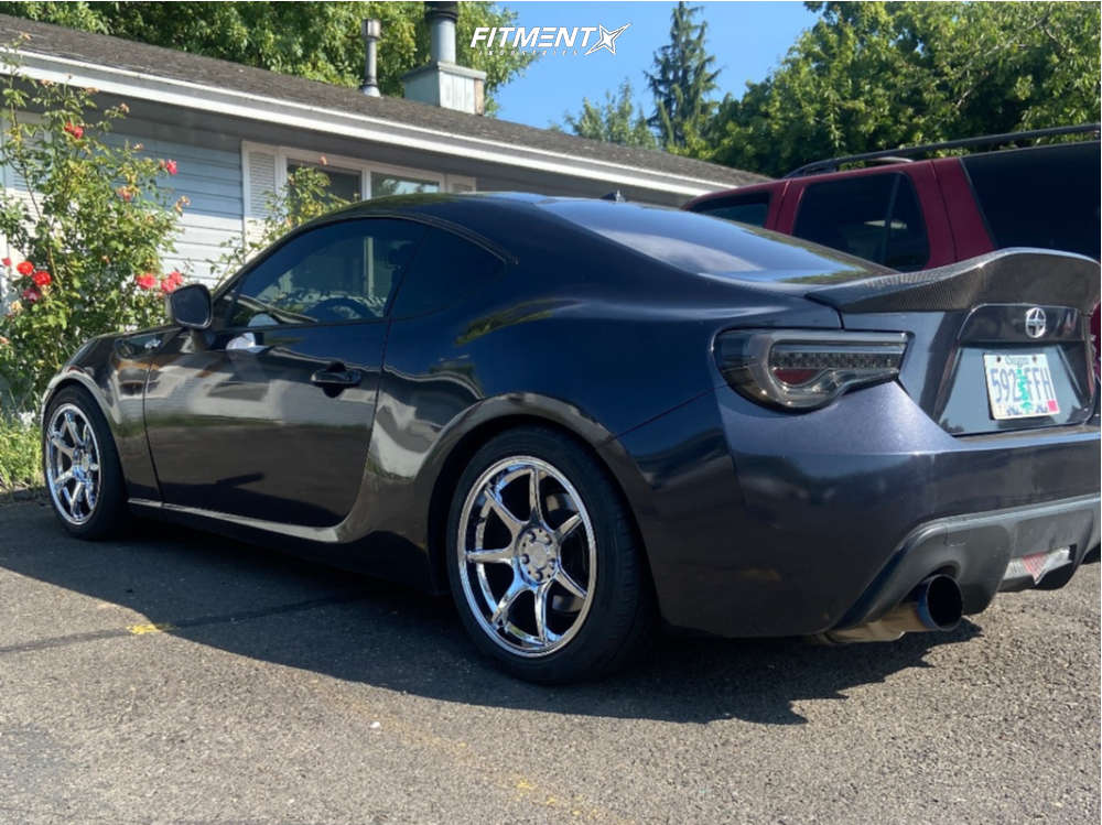 2014 Scion FR-S Base with 17x9 Anovia Kano and Vercelli 245x40 on ...
