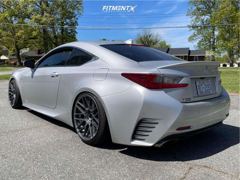 2016 Lexus RC350 F Sport with 19x10 Rotiform Rse and Continental 235x35 on Coilovers | 2708880 ...