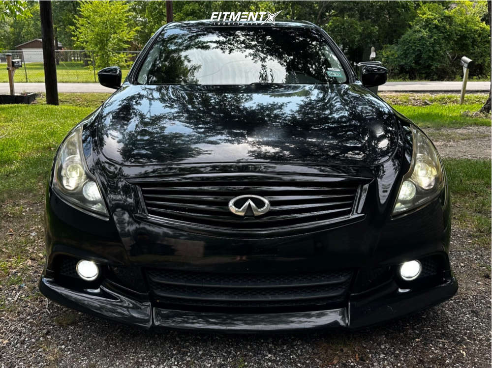 2012 INFINITI G37 Sport with 19x8 TSW Bathurst and Sumitomo 255x40 on ...