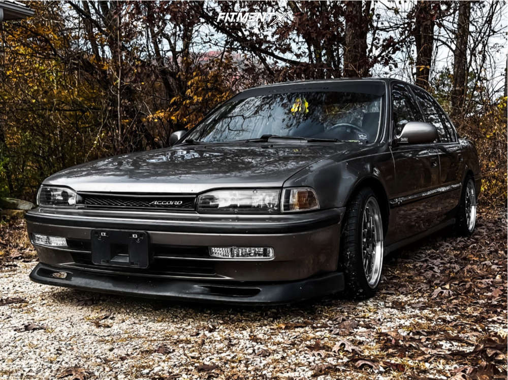 1993 Honda Accord LX with 17x8 Aodhan Ah02 and Nitto 205x40 on ...