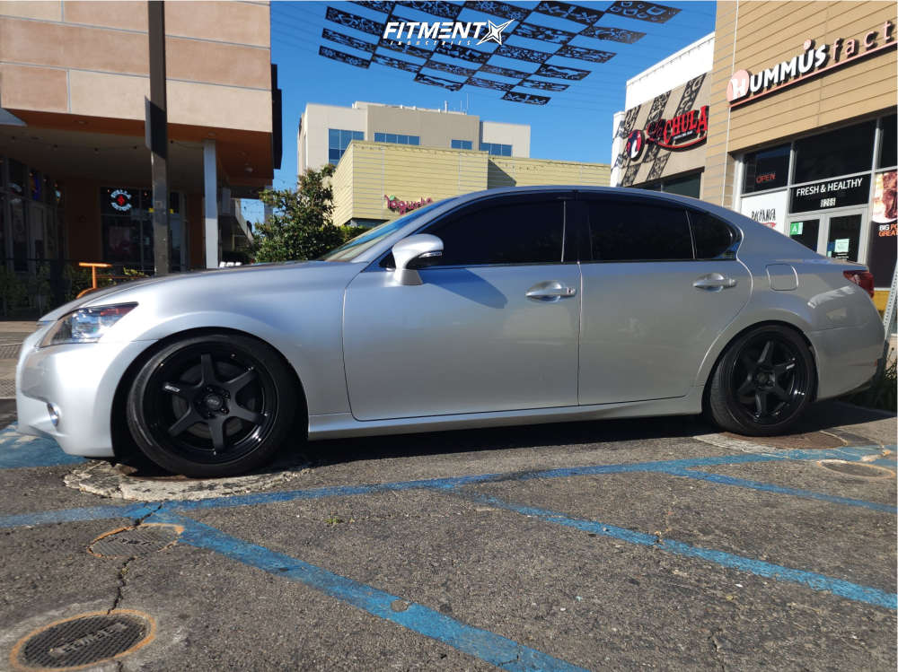 2015 Lexus GS350 Base with 18x9.5 ESR Ap6 and Ironman 235x45 on ...