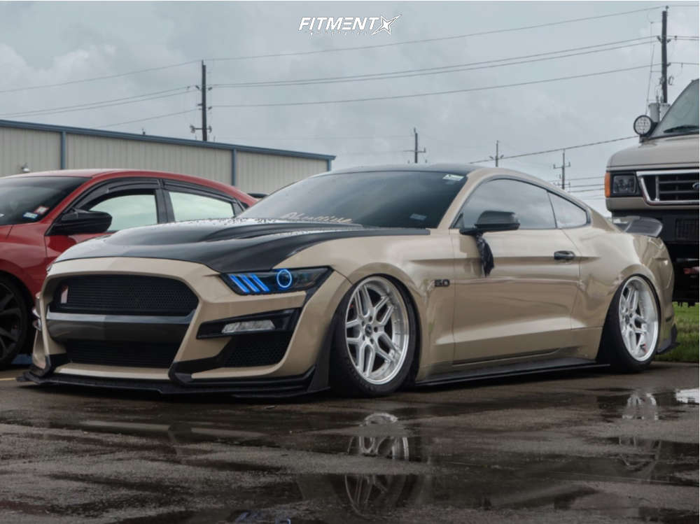 2016 Ford Mustang GT Premium with 19x9.5 ESR Cs15 and Michelin 275x35 ...