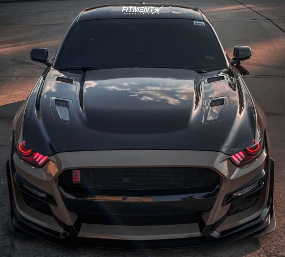 2016 Ford Mustang GT Premium with 19x9.5 ESR Cs15 and Michelin 275x35 ...