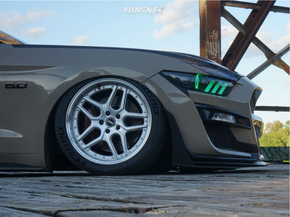 2016 Ford Mustang GT Premium with 19x9.5 ESR Cs15 and Michelin 275x35 ...