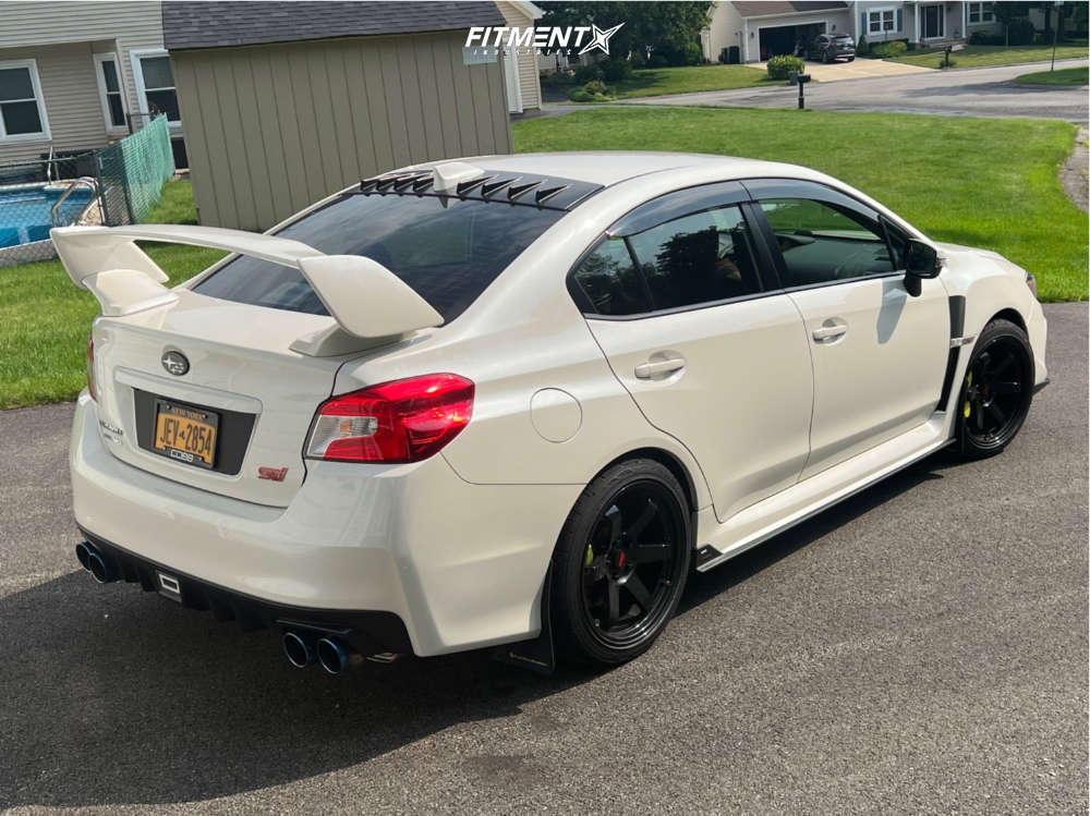 2018 Subaru WRX STI Base with 18x9.5 AVID1 Av6 and Nitto 245x40 on Stock Suspension | 2710263 ...