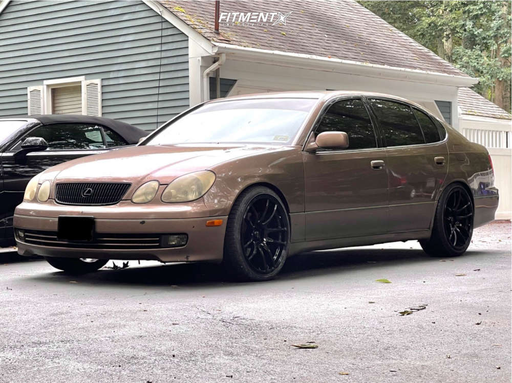 1998 Lexus GS400 Base with 19x9.5 Vors Tr4 and Accelera 245x35 on ...