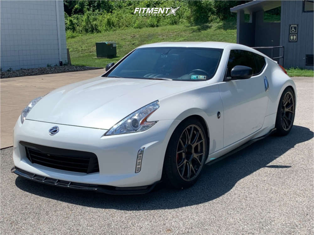 2014 Nissan 370Z Base with 19x9.5 Konig Ampliform and Falken 255x40 on ...