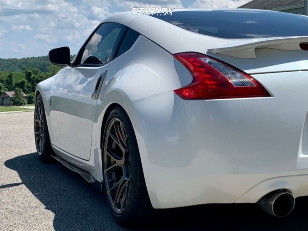 2014 Nissan 370Z Base with 19x9.5 Konig Ampliform and Falken 255x40 on ...