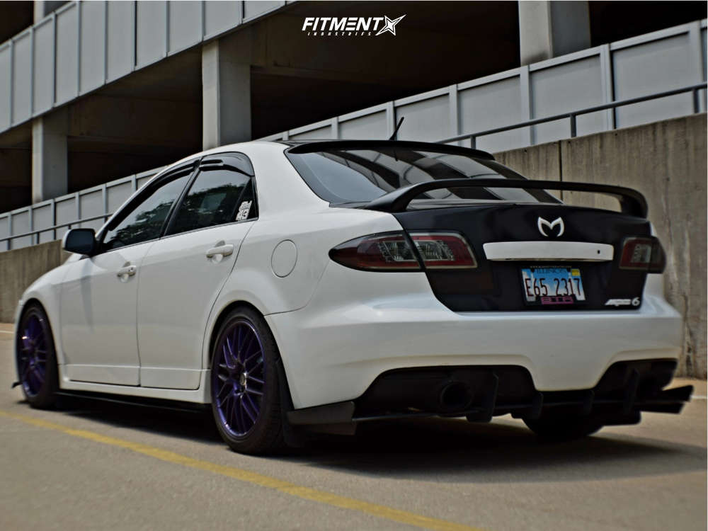2006 Mazda Mazdaspeed6 Grand touring with 18x8 Enkei Ekm3 and Goodyear ...