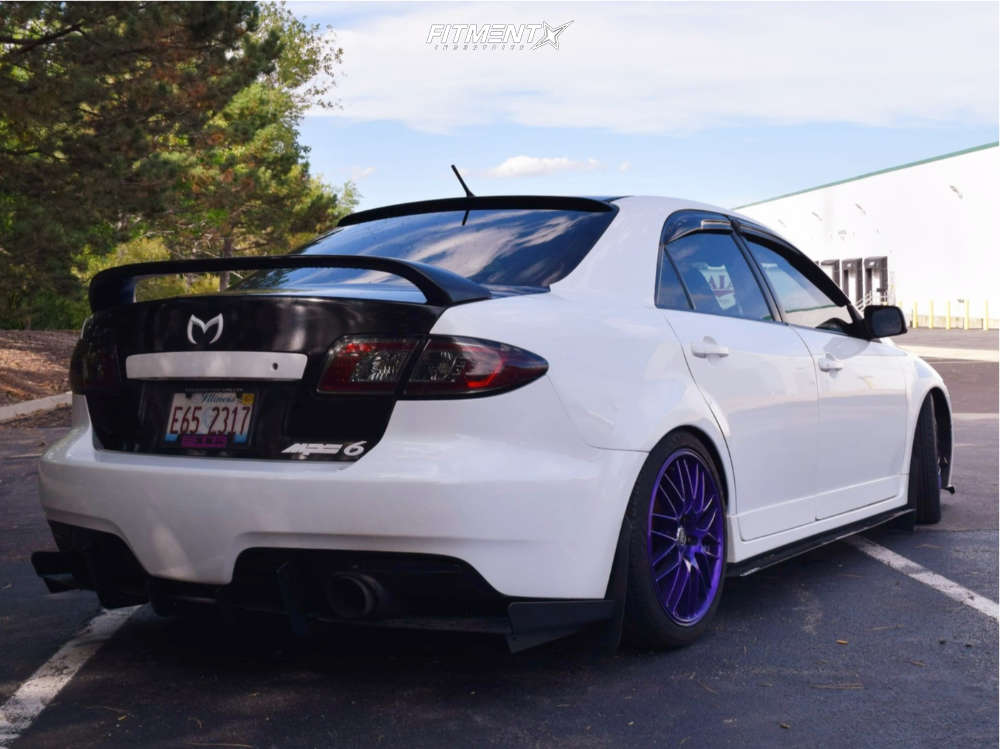 2006 Mazda Mazdaspeed6 Grand touring with 18x8 Enkei Ekm3 and Goodyear ...