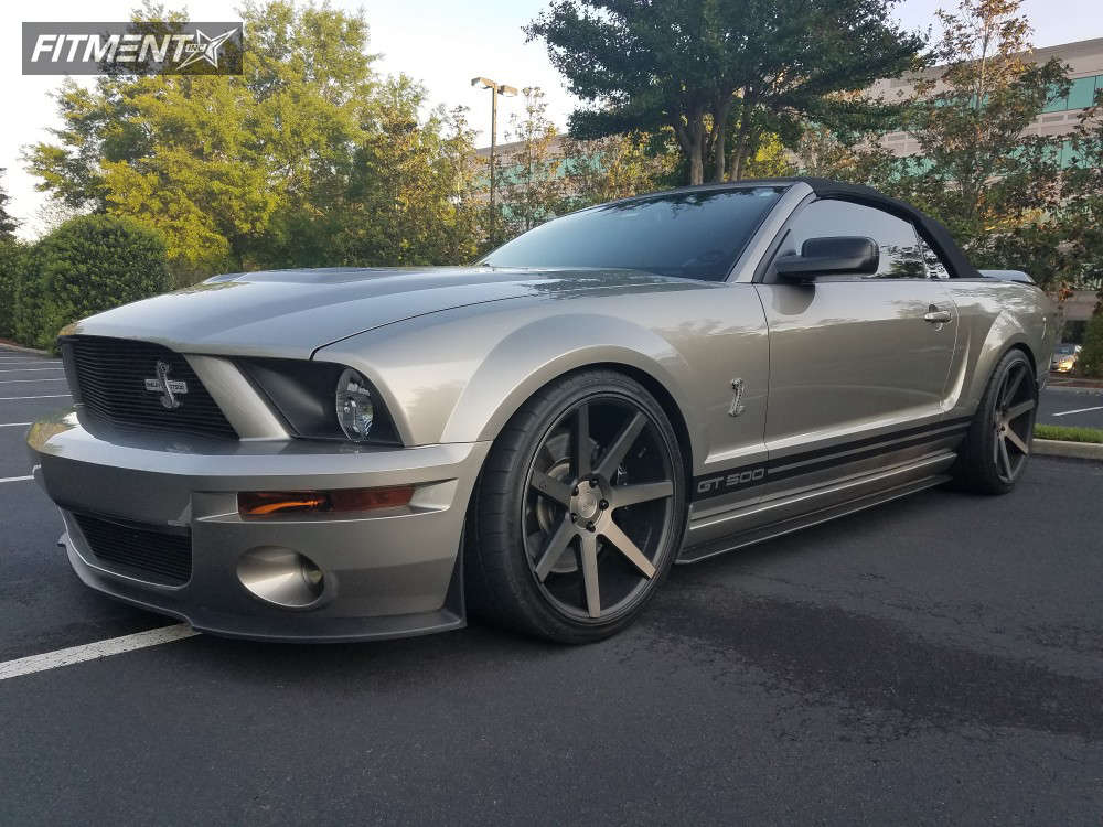 2009 Ford Mustang Shelby GT500KR with 20x10 Niche Verona and Nitto ...