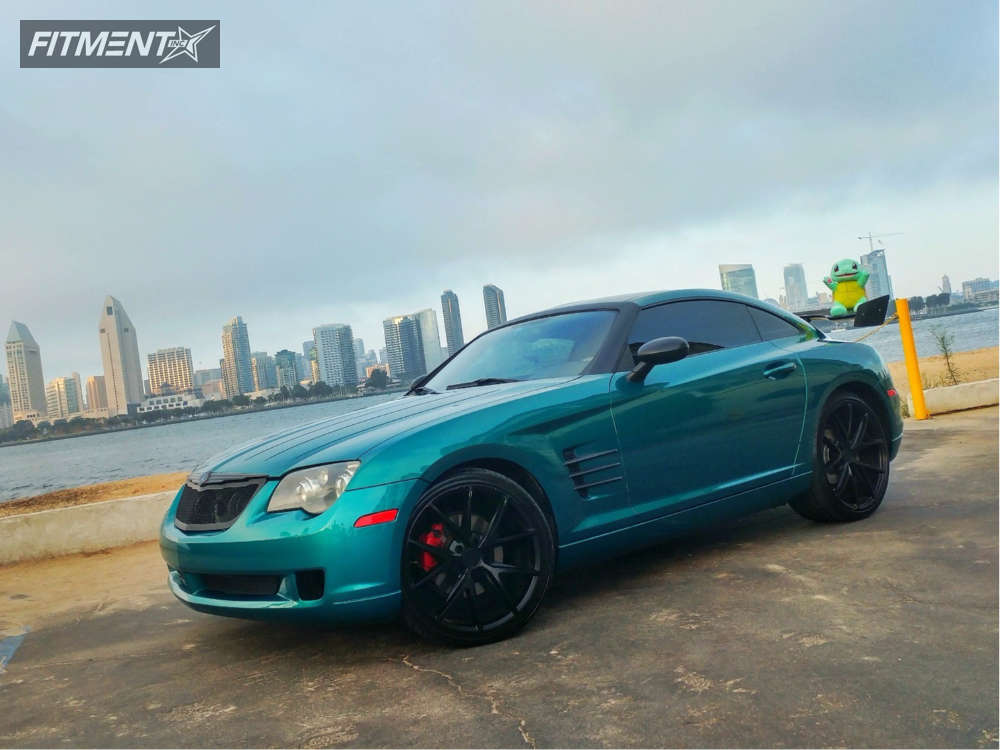 2004 Chrysler Crossfire Base with 19x8.5 Niche Misano and Lionhart ...