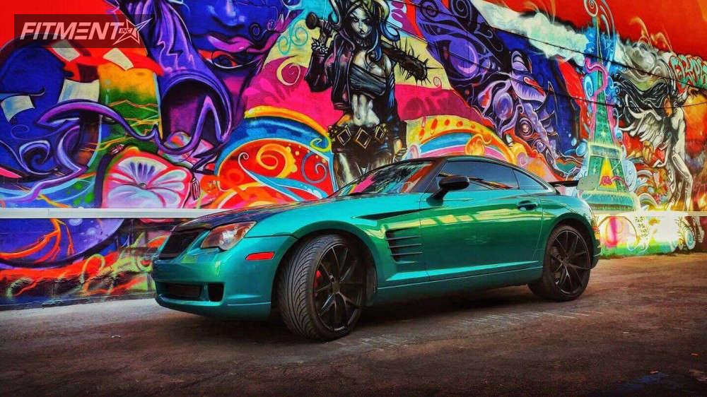 2004 Chrysler Crossfire Base with 19x8.5 Niche Misano and Lionhart ...