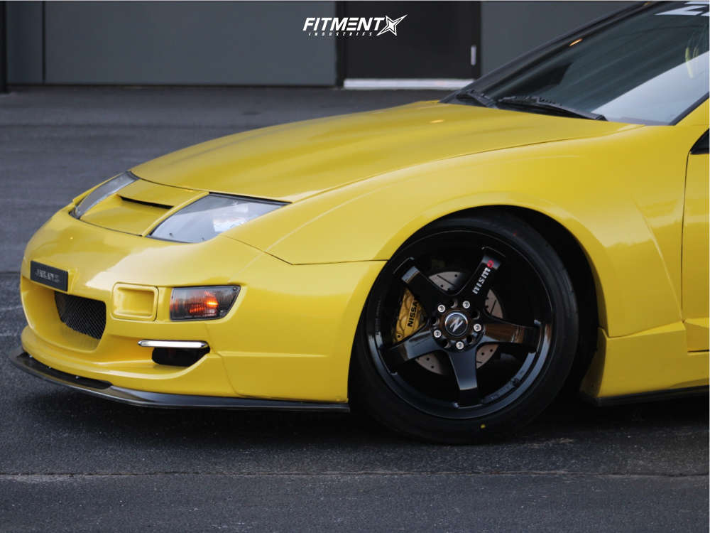 1993 Nissan 300ZX 2 2 with 18x9.5 Rays Engineering Nismo Lmgt4 and ...