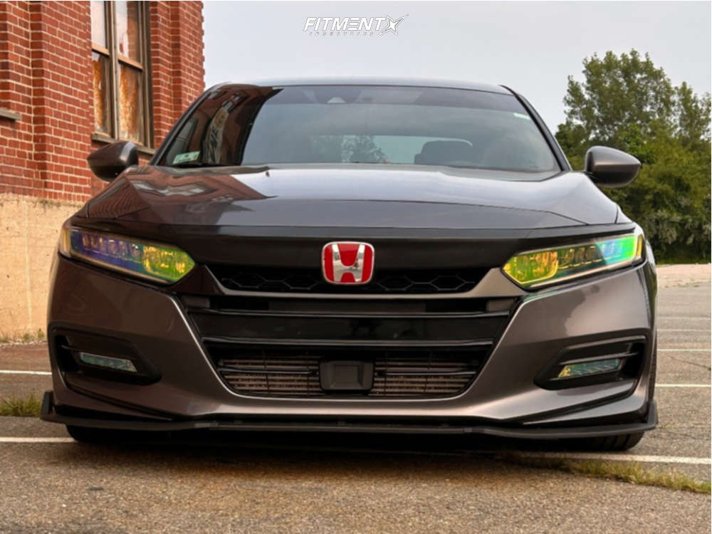 2018 Honda Accord Sport with 19x8.5 Vors Vr8 and Continental 235x40 on ...