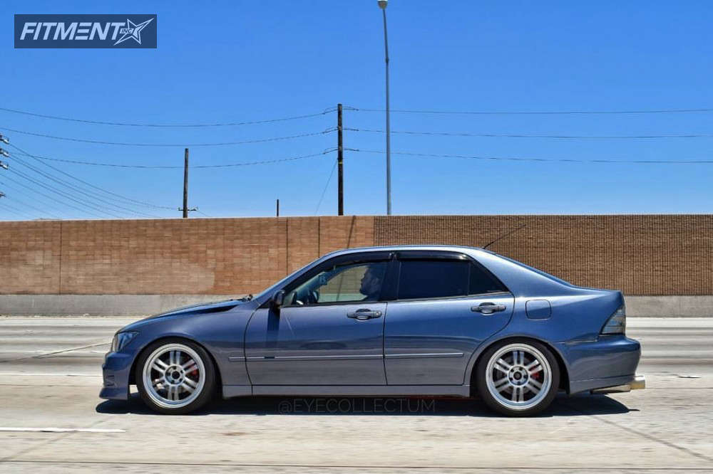 2001 Lexus IS300 Base with 18x8.5 Enkei RPF1 and Michelin 255x35 on ...