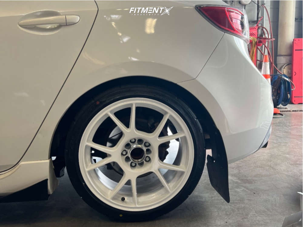 2012 Mazda 3 Mazdaspeed with 18x8.5 Fifteen52 Comp and Falken 225x40 on ...