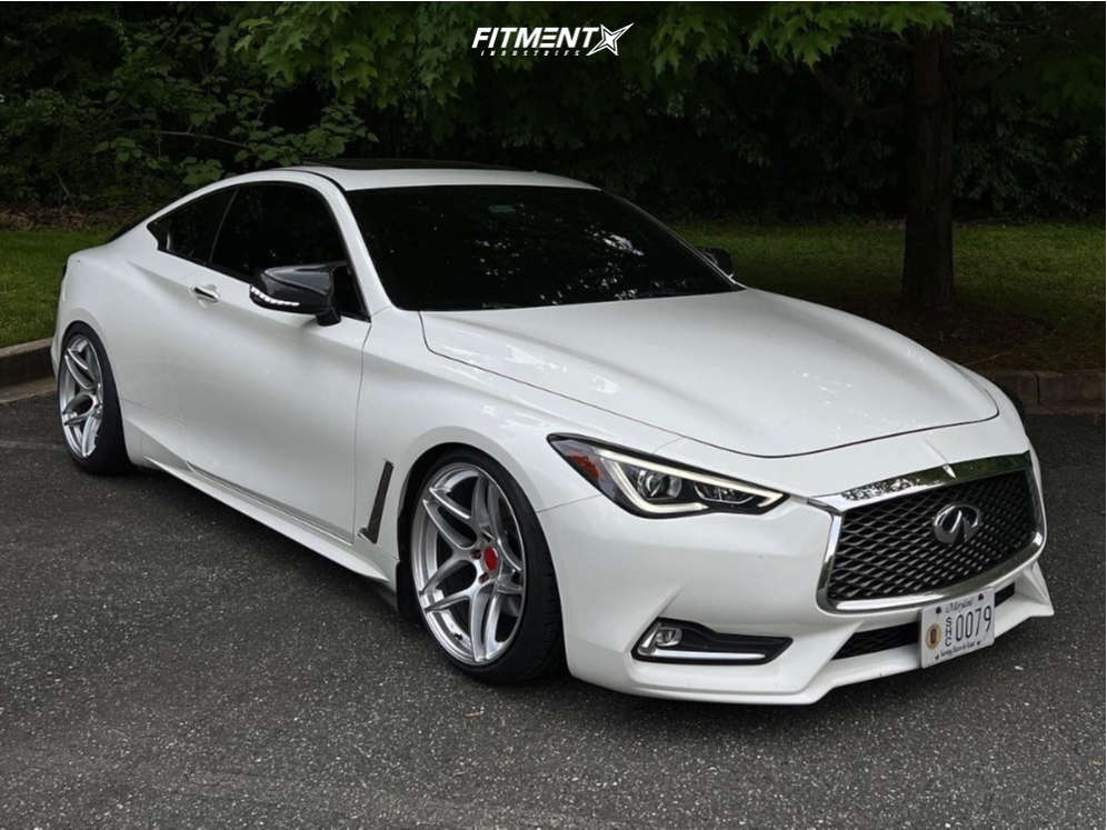 2017 INFINITI Q60 Base with 19x10.5 Kansei Astro and Continental 265x30 ...