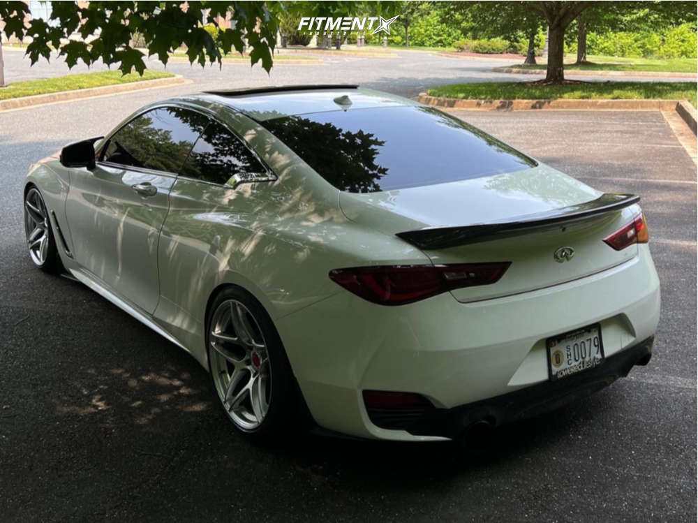 2017 INFINITI Q60 Base with 19x10.5 Kansei Astro and Continental 265x30 ...