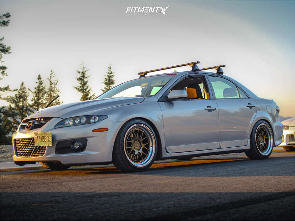 2006 Mazda 6 Mazdaspeed with 18x8.5 Aodhan Ds06 and Michelin 225x40 on ...