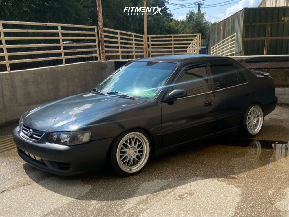 1998 Toyota Corolla LE with 17x8 Aodhan Ah02 and Vercelli 205x40 on ...