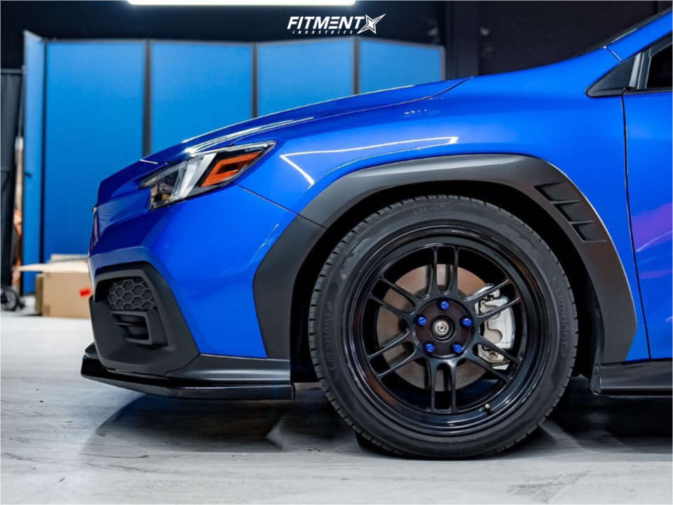 2022 Subaru WRX Premium with 18x9.5 Enkei Rpf1 and Lionhart 245x40 on Lowering Springs | 2718217 ...