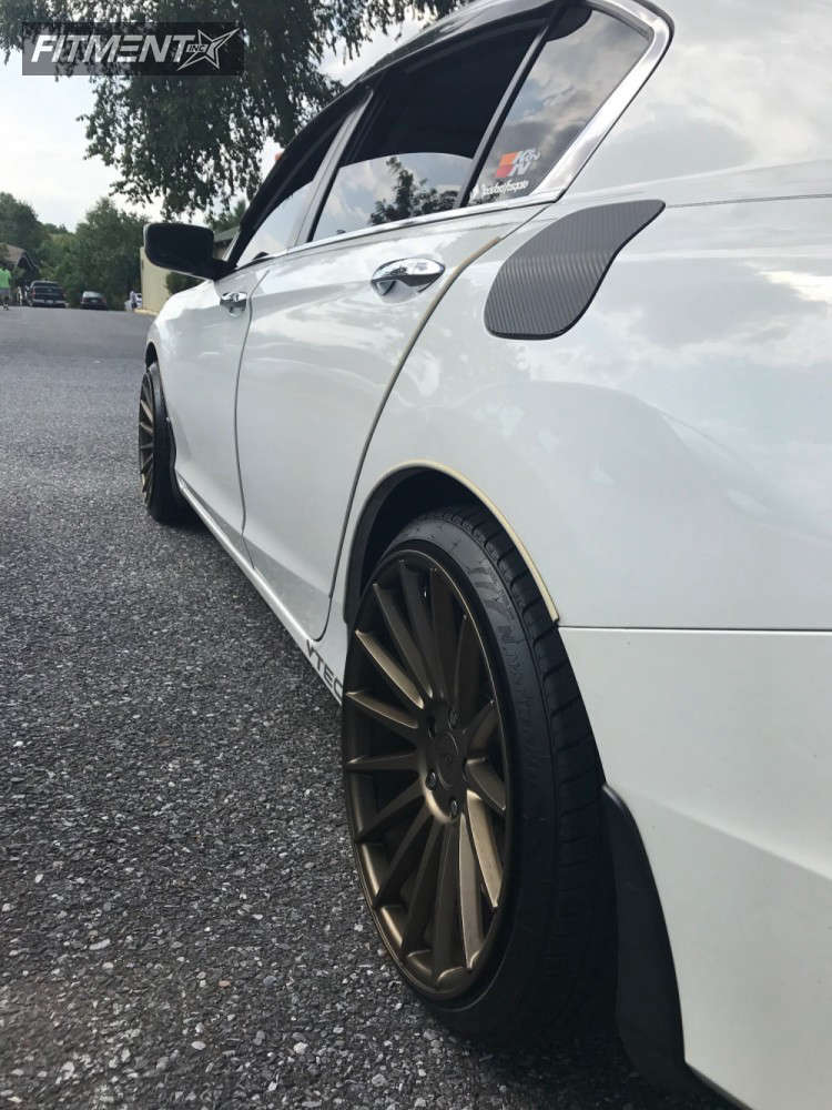 2014 Honda Accord Hybrid EX-L with 19x9.5 Niche Form and Nankang 225x35 ...