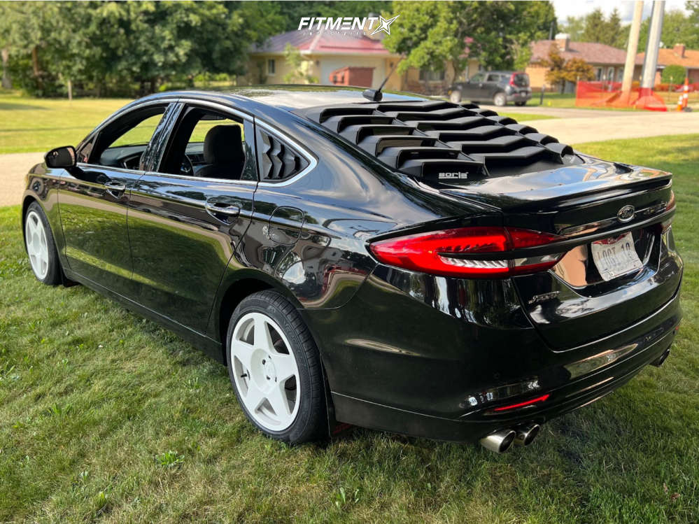 2017 Ford Fusion Sport with 18x7.5 Fifteen52 Tarmac and Vercelli 225x45 ...