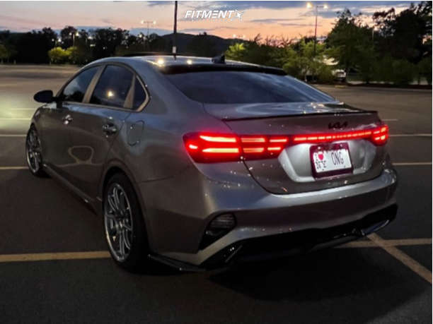 2022 Kia Forte GT-Line with 18x8 Enkei Triumph and Vercelli 225x40 on ...