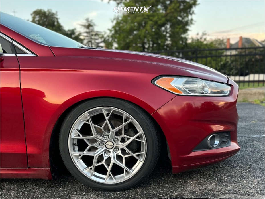2014 Ford Fusion SE with 18x8.5 Shift Piston and Hankook 235x40 on ...