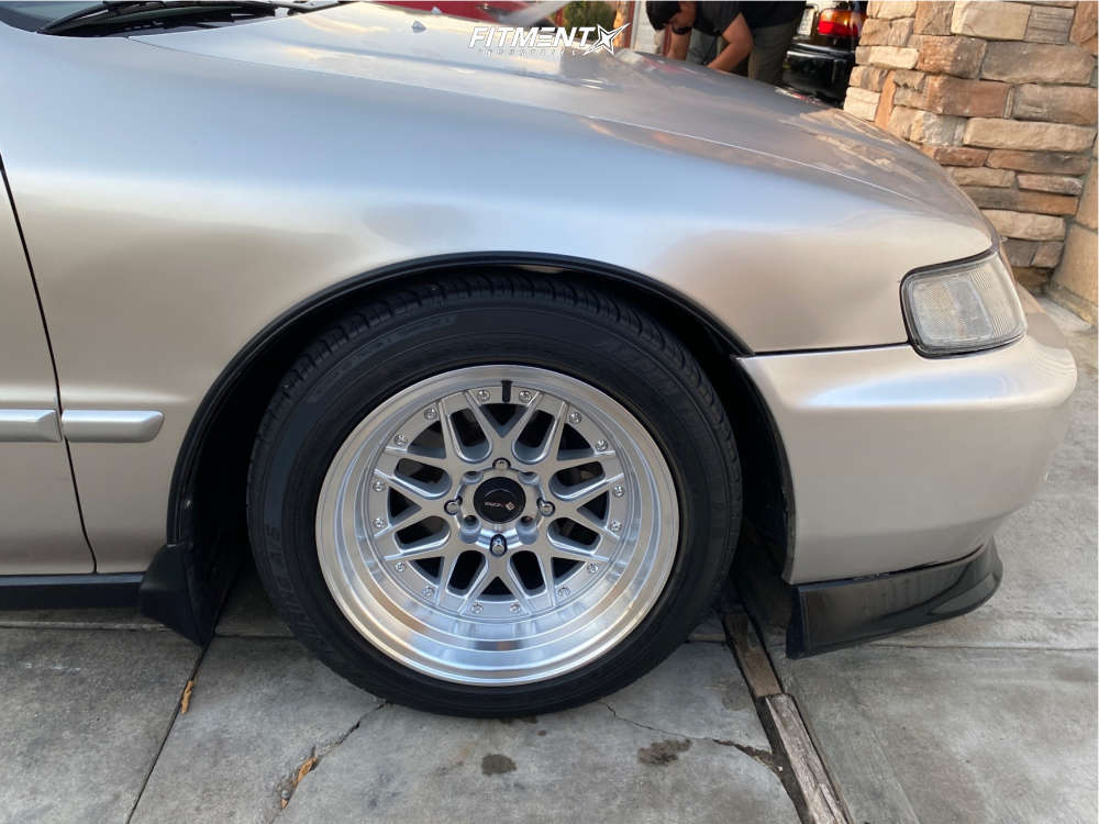1997 Honda Accord SE with 15x8 Vors Vr7 and Falken 185x55 on Coilovers | 2721488 | Fitment ...