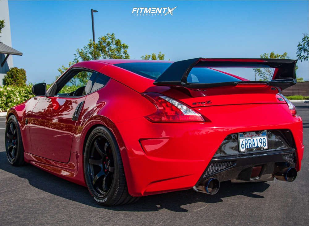 2010 Nissan 370Z Base with 19x9.5 Gram Lights 57dr and Falken 255x40 on ...