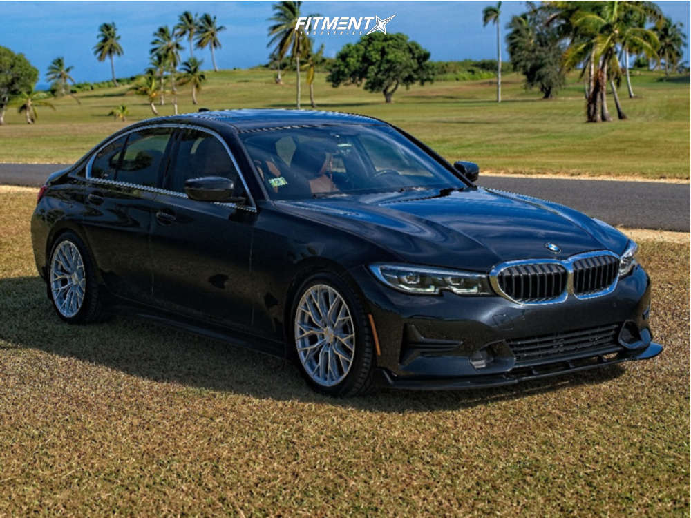 2020 BMW 330i Base with 18x9.5 MRR Gf5 and General 245x40 on Lowering ...