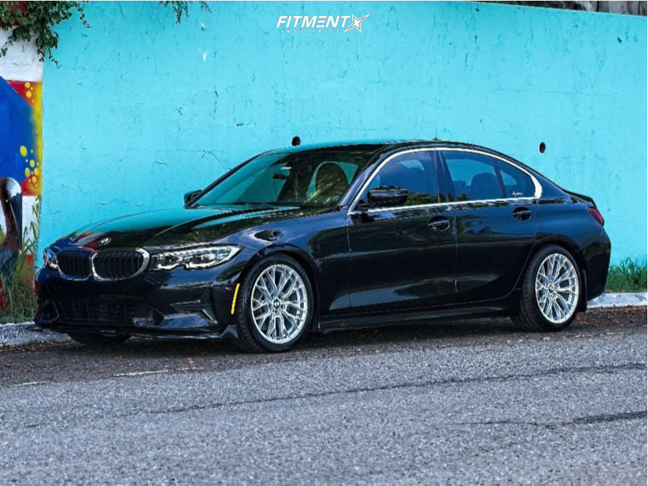 2020 BMW 330i Base with 18x9.5 MRR Gf5 and General 245x40 on Lowering ...