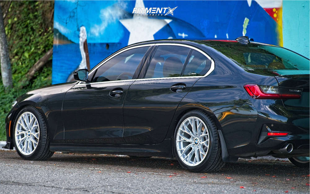 2020 BMW 330i Base with 18x9.5 MRR Gf5 and General 245x40 on Lowering ...